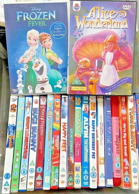 'U' CLASSIFIED CHILDREN'S/FAMILY Films / TV DVDs - Preowned £1.50 ...