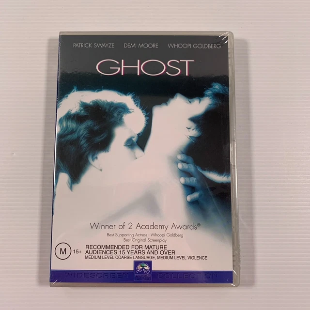 GHOST (DVD, 1990) Patrick Swayze Demi Moore Whoopi Goldberg Region 4 ...