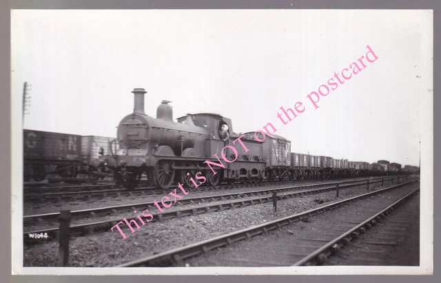 EX MIDLAND RAILWAY Johnson 1357 2F 0-6-0 Old Real Photo Postcard LMS 3F ...