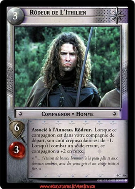 RODEUR DE L'ITHILIEN 4C130 [Two Towers] LOTR CCG FR EUR 1,00 - PicClick FR