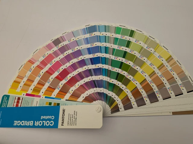 PANTONE COATED COLOR Bridge Guide - Perfect Condition £1.75 - PicClick UK