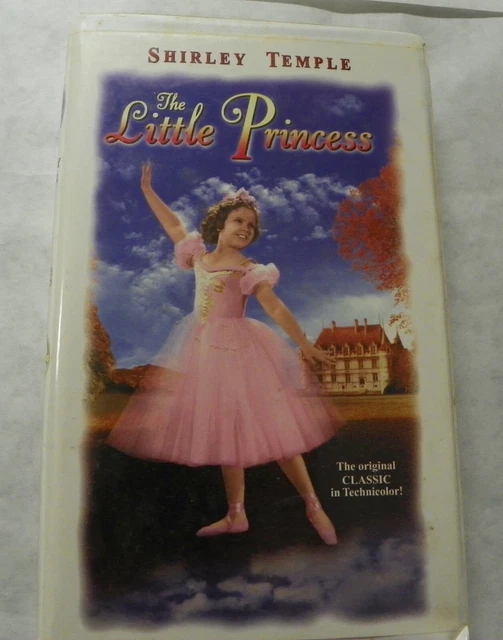 SHIRLEY TEMPLE The Little Princess (VHS, 1995, Clamshell) FREE SHIPPING ...