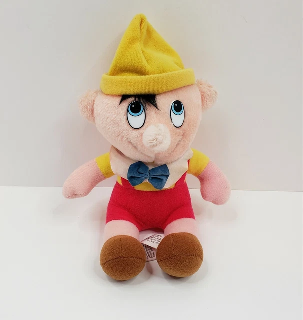 PINOCCHIO WALT DISNEY Animated Film Classic Vintage 1985 Plush Stuffed ...