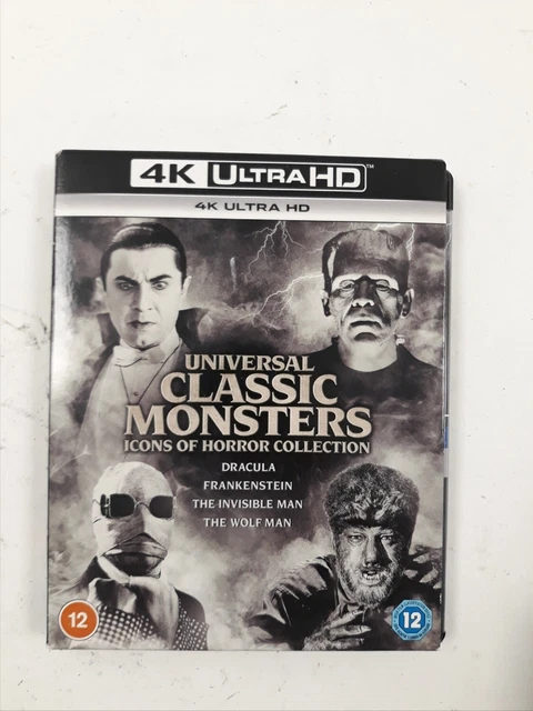 UNIVERSAL CLASSIC MONSTERS Icons of Horror Collection Blu-Ray Box Set ...