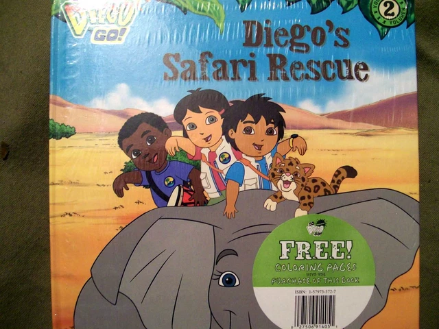 NICKELODEON GO DIEGO Go ! Diego's Safari Rescue Volume 2 couverture ...