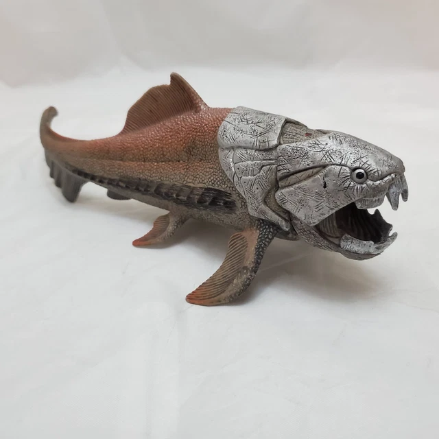 SCHLEICH DUNKLEOSTEUS PREHISTORIC Dinosaur Fish Figure D-73527 ...
