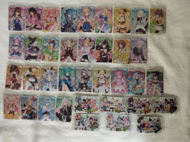 HOLOLIVE PROFILE CARD all 37 type complete set hololive wafer Vol.1 ...