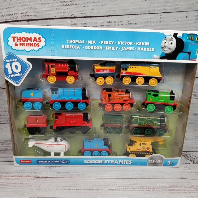 THOMAS & FRIENDS Trackmaster GFF07 Sodor Steamies Train Engines Set Toy ...