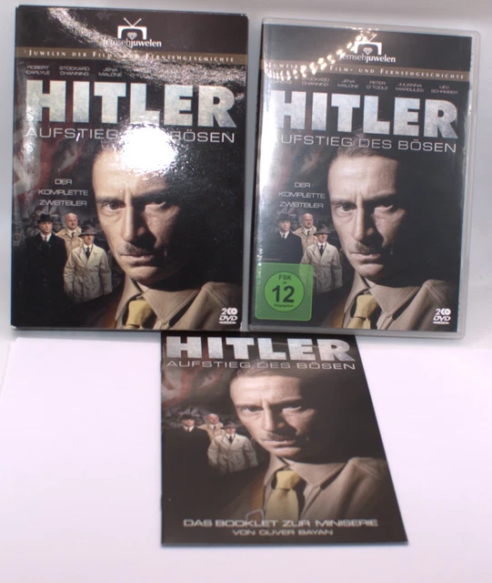 2 DVD BOX Set HITLER - AUFSTIEG DES BÖSEN 2-Teiler Filmjuwelen Booklet ...
