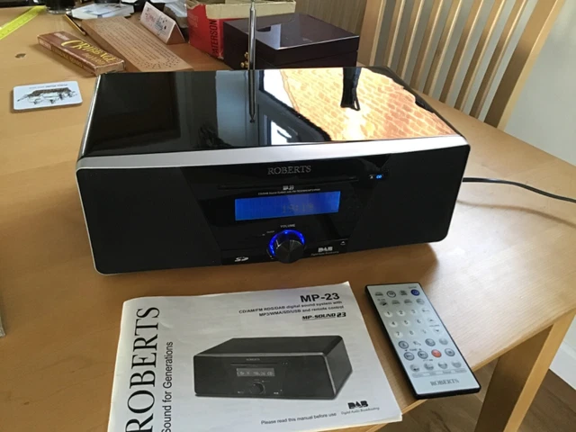ROBERTS MP-SOUND 23 radio stereo DAB/FM/CD player, USB, Remote control ...
