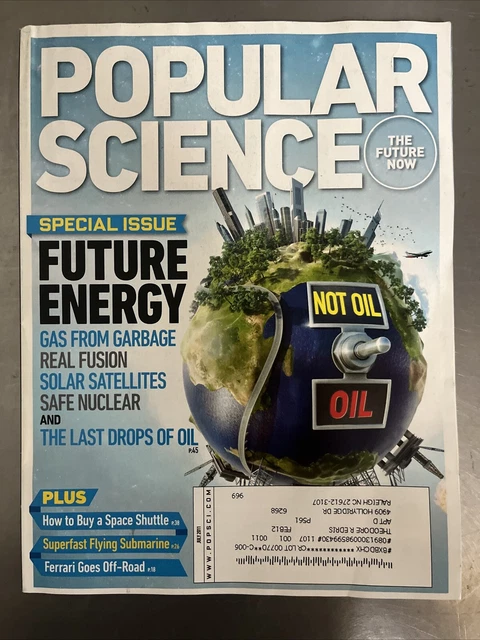 POPULAR SCIENCE MAGAZINE Special Issue, Future Energy, July 2011 £7.54 ...