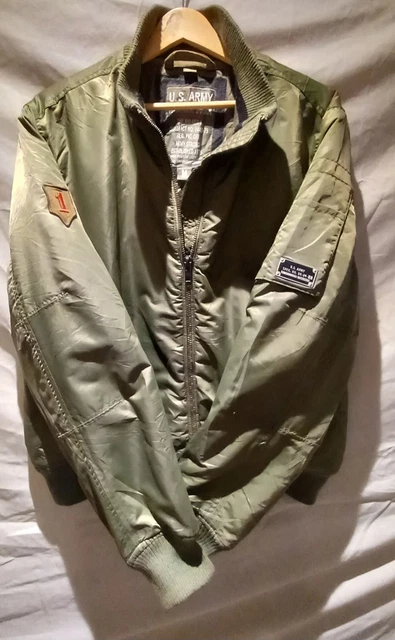 US ARMY FIRST Infantry Division Licensed Bomber Jacket £16.15 - PicClick UK