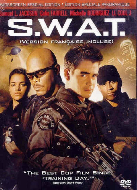 S.W.A.T. (DVD) SAMUEL Jackson Colin Farrell Michelle Rodriguez LL Cool ...