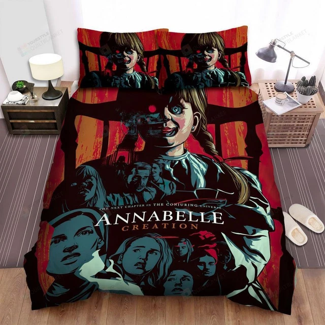 ANNABELLE CREATION MOVIE Poster Ii Photo Quilt Duvet Cover Set ...