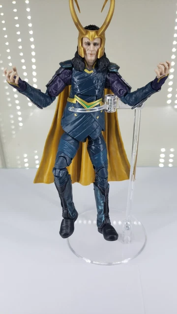 HASBRO MARVEL LEGENDS RAGNAROK LOKI MCU Thor Free Protech stand!! EUR ...