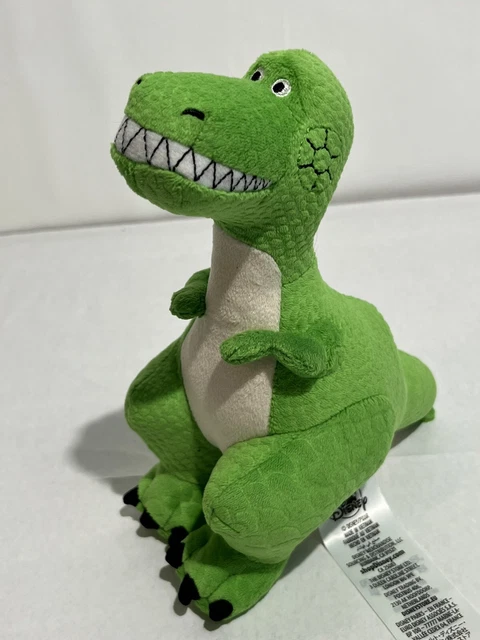 DISNEY STORE TOY Story Rex Soft Toy Green Dinosaur 8" £9.99 - PicClick UK