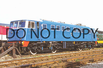 UK DIESEL TRAIN Railway Photograph Of Class 81 E3003 Loco. Rm81-10 £1. ...