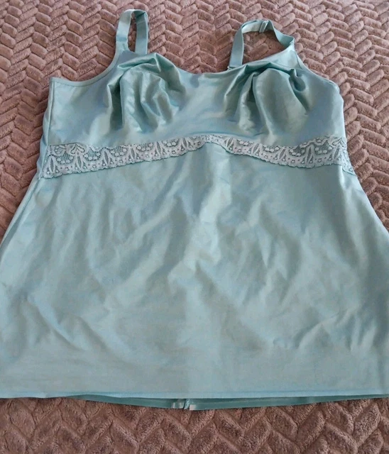 RUBY RIBBON SIZE 44 Blue Shapewear Camisole Shaping Top Adjustable ...