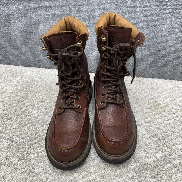 LL BEAN KANGAROO Goretex boots leather brown men's size 9 Medium £141. ...