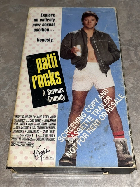 PATTI ROCKS VHS 1988 1st Release Comedy Raunchy Virgin Vision Release ...