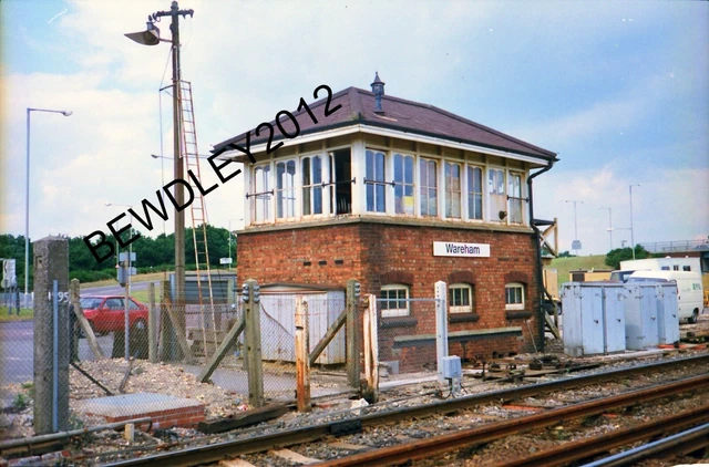 NEGATIVE 35MM WAREHAM SIGNAL BOX DORSET 1970s £3.99 - PicClick UK