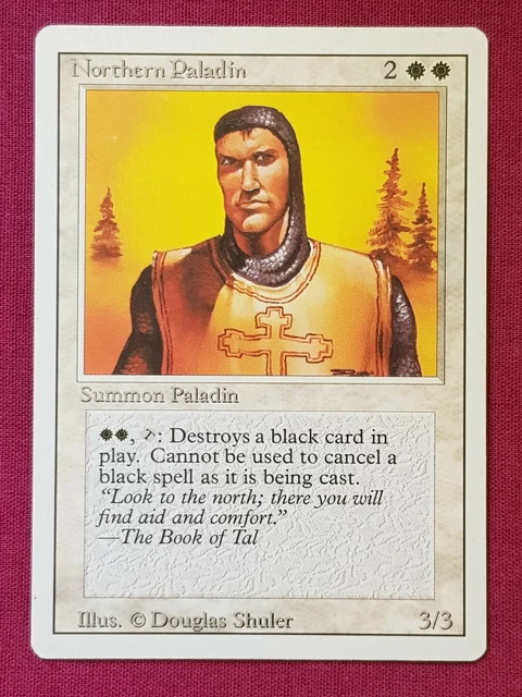 MAGIC THE GATHERING REVISED NORTHERN PALADIN white card MTG EUR 5,82 ...