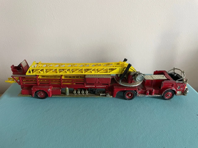 CORGI MAJOR 11” AMERICAN LA FRANCE FIRE ENGINE Diecast Vintage Toy 1143 ...