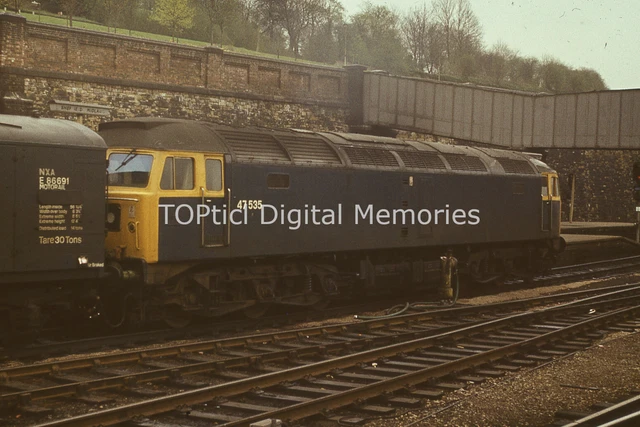 RAIL 35MM COLOUR Slide 47535 Class 47 Sheffield Midland #EI896 £4.99 ...