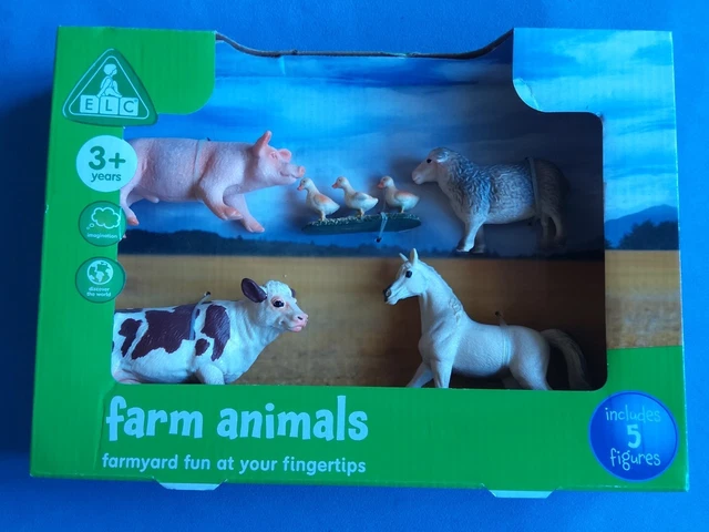 NEW EARLY LEARNING Centre ELC Large Farm Animals - Horse, Cow, Pig ...