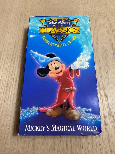 WALT DISNEY MINI Classics - Mickey's Magical World VHS Animated Cartoon ...