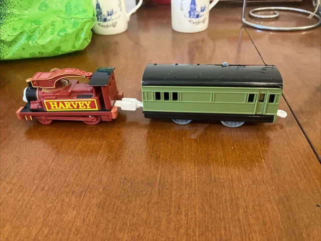 THOMAS THE TANK Engine & Friends TOMY Trackmaster MOTORIZED HARVEY ...