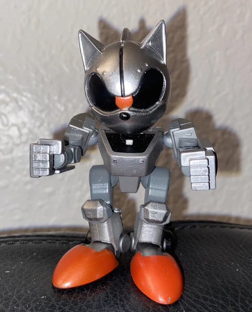 SONIC THE HEDGEHOG 30th Anniversary 4" Mecha Sonic Figure Jakks Pacific ...