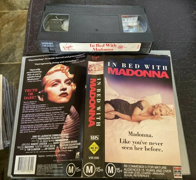 MADONNA - IN Bed With Madonna Vhs Video Tape 1991 EUR 30,27 - PicClick IT