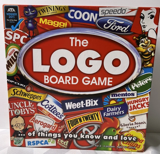 THE LOGO BOARD Game Australian Edition Complete Game 2009 Family Fun ...