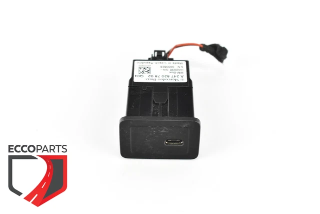 PORT BLOC PRISE usb c SPRINTER W907 A35 W177 CLA C118 EQB EQA X243 W247 ...