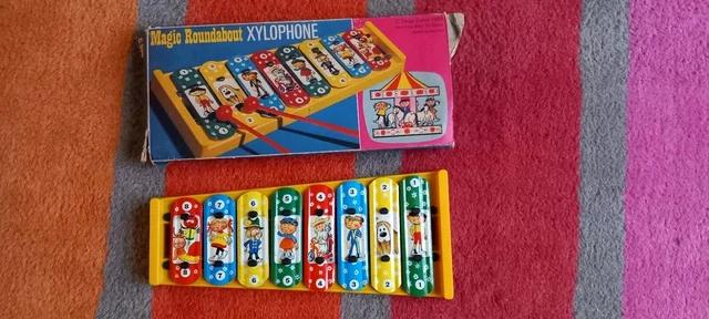MAGIC ROUNDABOUT XYLOPHONE Vintage 1968 BBC TV Series Toy In Box £9.99 ...