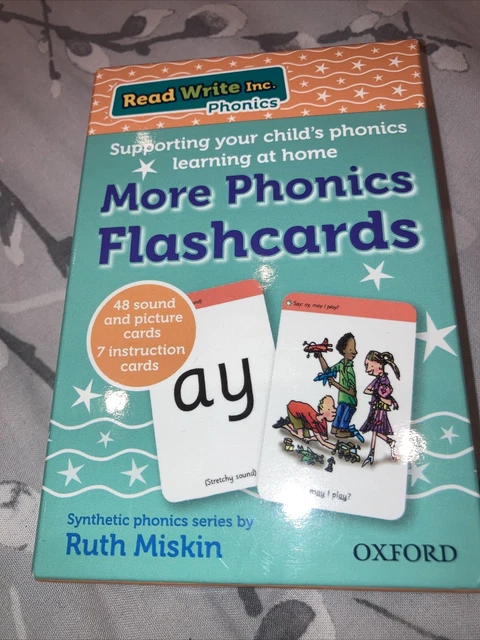 READ WRITE INC. Phonics: Home More Phonics Flashcards by Ruth Miskin ...