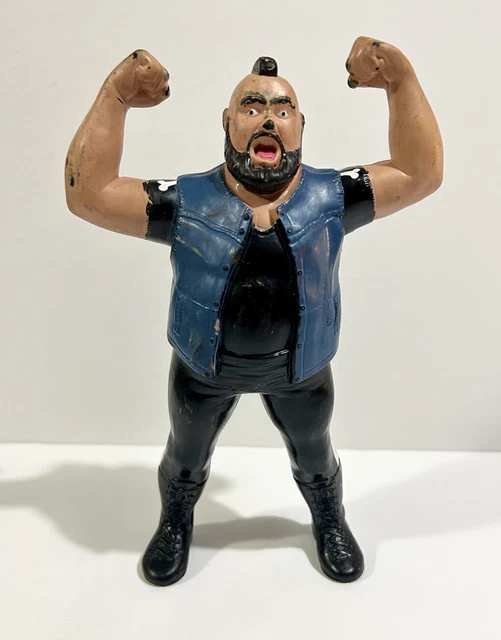 VINTAGE ONE MAN Gang WWF LJN Rubber Wrestling Action Figure WWE 1988 ...