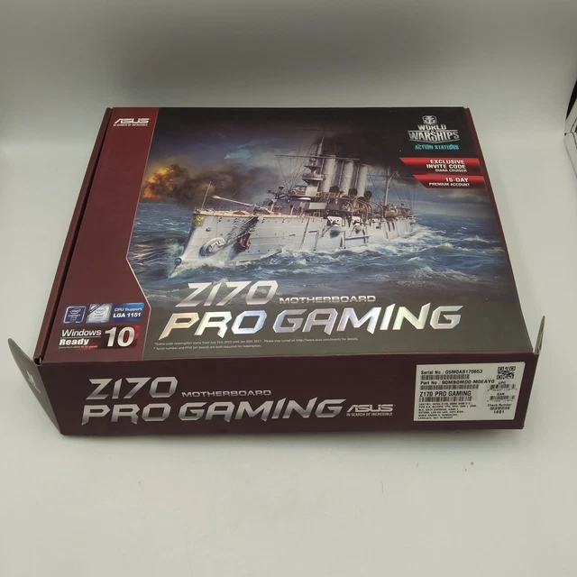 ASUS Z170 PRO Gaming Motherboard Intel Boxed Most items sealed £32.95 ...