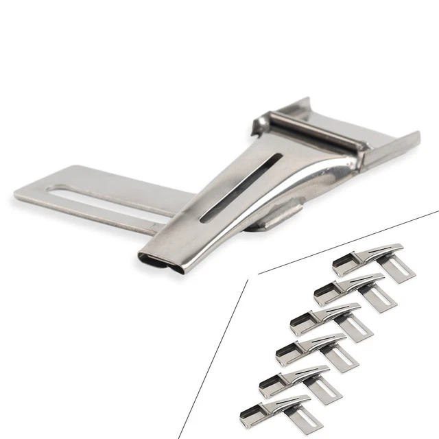 BELT LOOP FOLDER For 2-Needle Industrial Sewing Machine Edges Meet In ...