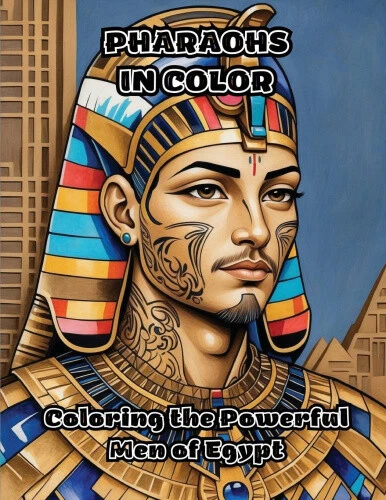 PHARAOHS IN COLOR: Coloring the Powerful Men of Egypt by Colorzen EUR ...