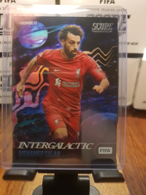 MOHAMED SALAH CASE Hit Intergalactic Holo Liverpool Panini Score Soccer ...