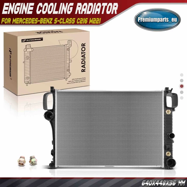 ENGINE COOLING RADIATOR for Mercedes-Benz S-Class C216 W221 2005-2013 ...