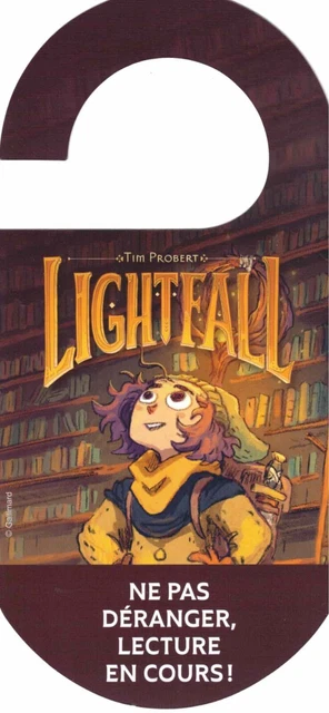 LIGHTFALL - T3 Le Temps des Ténèbres - Tim Probert - Gallimard ...