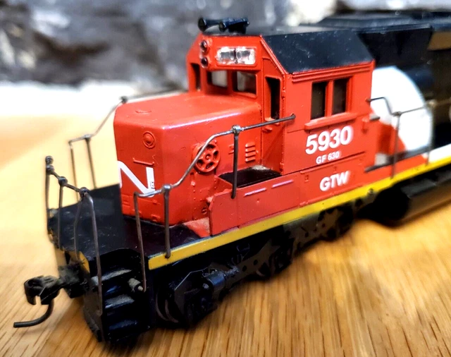 HO LOCOMOTIVE GF 630 CANADIAN NATIONAL CN GTW 5930 $90.00 - PicClick CA