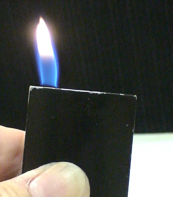 BRIQUET ANCIEN @ Davidoff Laque @ Vintage Gas LIGHTER Feuerzeug ...