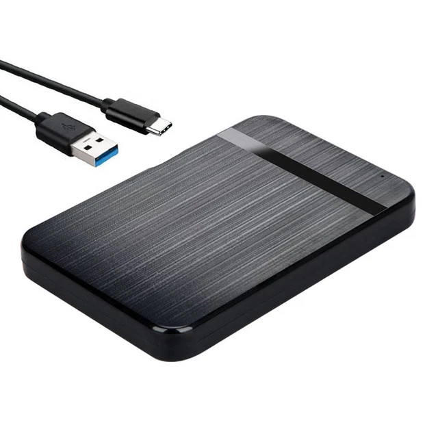 USB-C 3.1 ENCLSOURE 2.5 Inch SATA Hard Drive External Case SSD USB Type ...