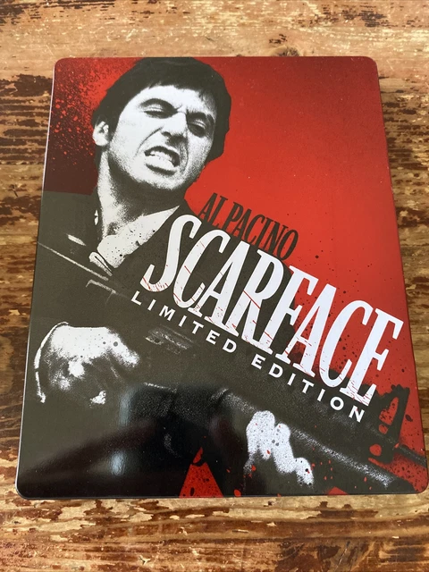 SCARFACE: LIMITED EDITION STEELBOOK 2-DISC BLU-RAY, Al Pacino- Very ...