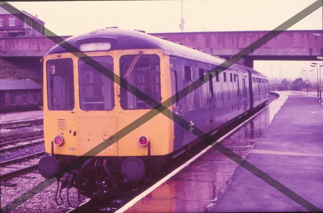 RAILWAY LOCOMOTIVE 35MM Slide – Class 104 Dmu At Rose Grove Station ...
