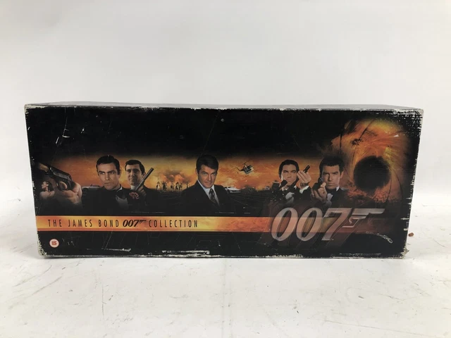 THE JAMES BOND 007 Collection VHS Box Set 19 Films Vintage - Used ...